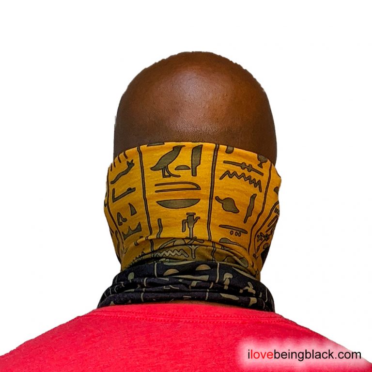 Tubular Bandana, Face & Neck (Various Styles) - I Love Being Black